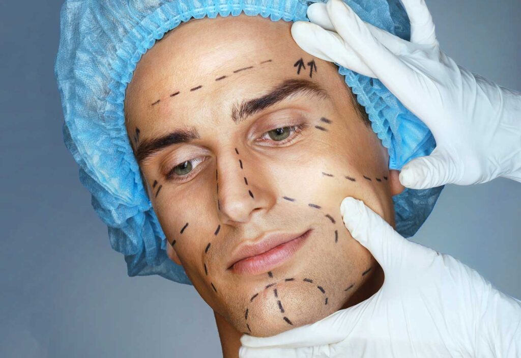Chirurgie esthétique Homme / Lifting Cervico Facial, visage et cou ...